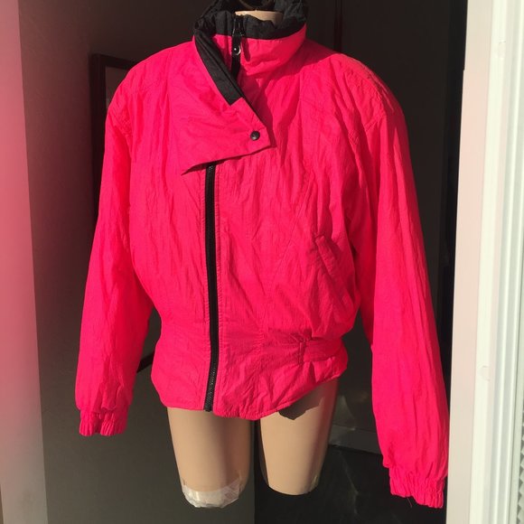 Obermeyer | Jackets & Coats | Vintage Obermeyer Ladies Hot Pink Ski ...